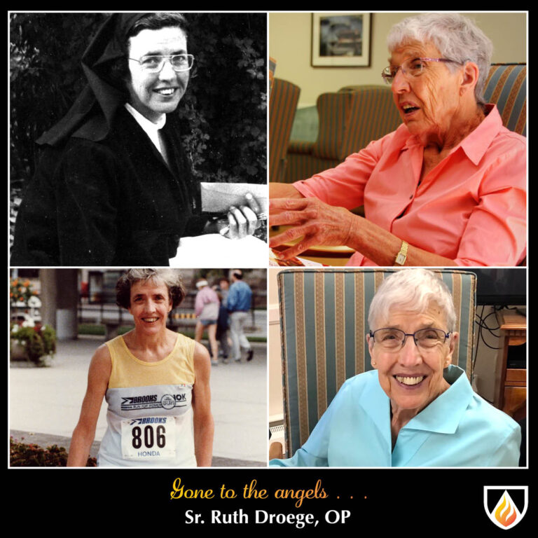 We Say Goodbye to Sr. Ruth Droege, OP - Dominican Sisters of San Rafael